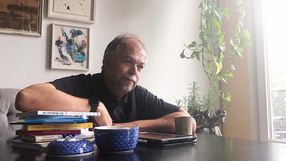 Interview met Jeroen Busscher over leerhonger en zichzelf…